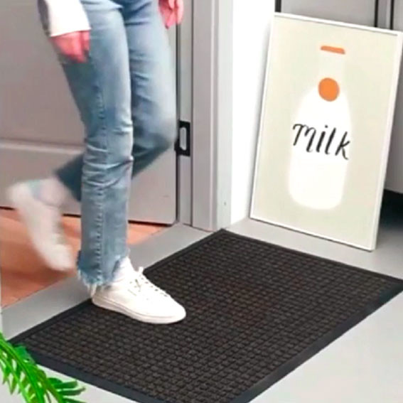 Quality Water Hold Entrance Carpet Matting Nubs Surface Rubber Backing for sale