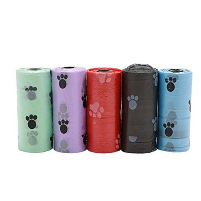 Corn Starch Based PLA Compostable Dog Poop Disposal Bag 100% Biodegradable Type