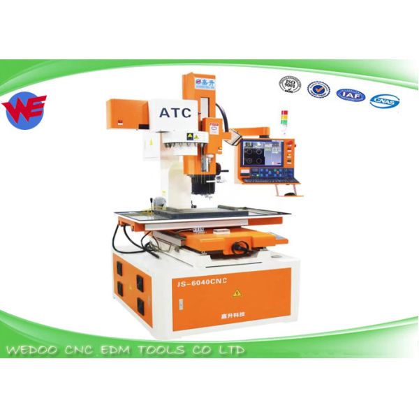 Quality JS-ATC6040CNC Jiasheng Automatic Tool Change EDM Drilling Machine 600*400mm for sale