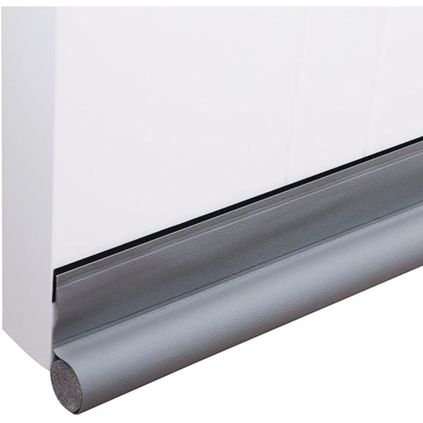 Quality PU Leather Foam Self Adhesive Door Draft Stopper Door Bottom Seal for sale