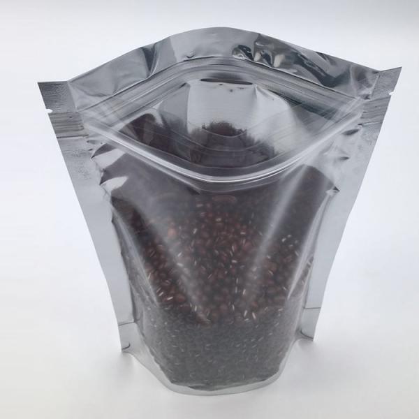 Quality Vmpet Aluminizing Stand Up Mylar Zipper Bags for sale