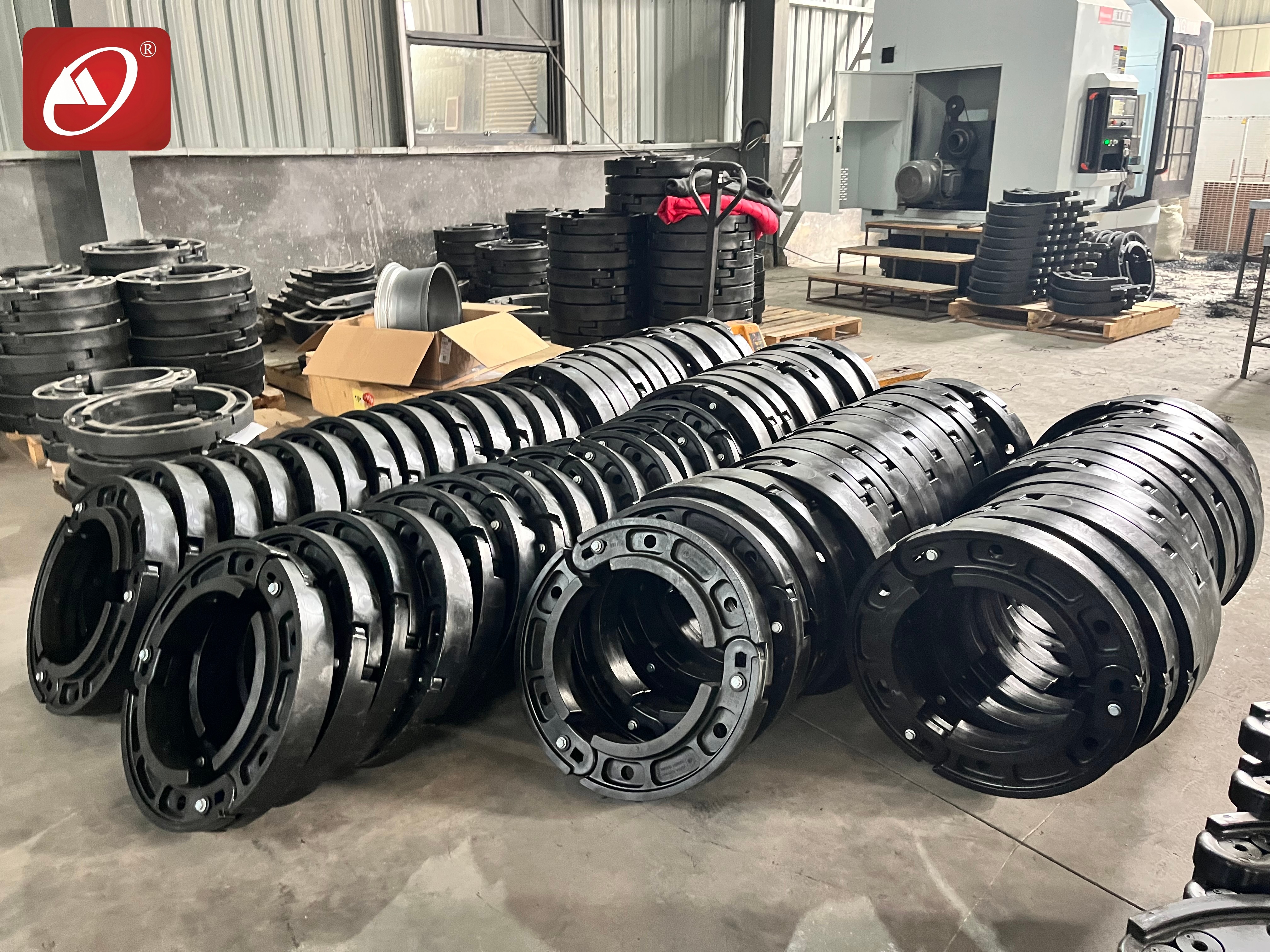 Quality Abrasion Resistance Black Polyurethane Runflat Inserts Excellent Chemical for sale
