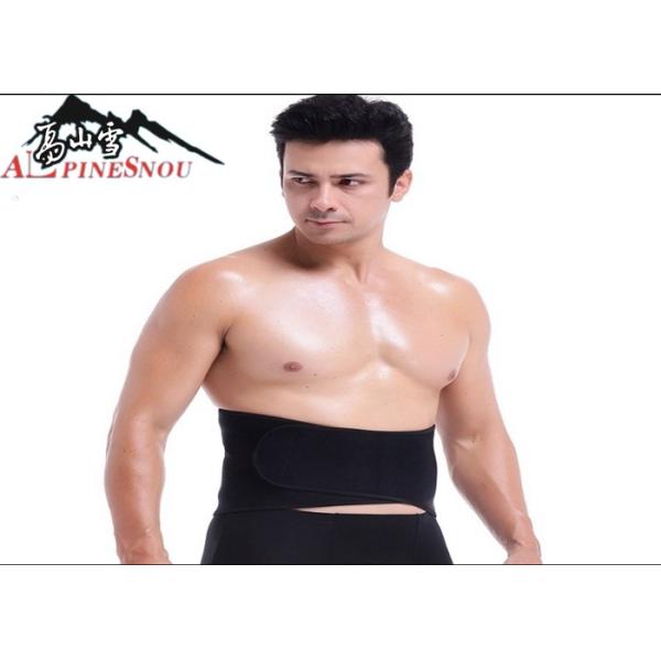 Quality Multi Sizes Back Brace Support Belt , Neoprene Cloth Lower Back Support Brace for sale