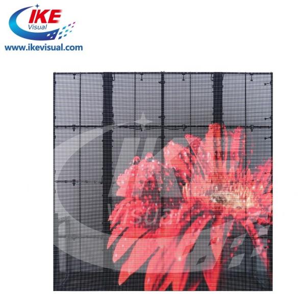 Quality Glass Indoor Fixed LED Screen P3 1200 Nits Transparent LED Panel for sale