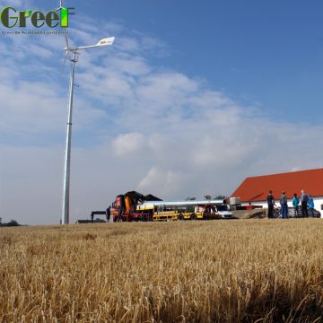 Quality 10kw Home Low Noise Energy Pitch Mechanism Wind Turbine Generator Types for sale