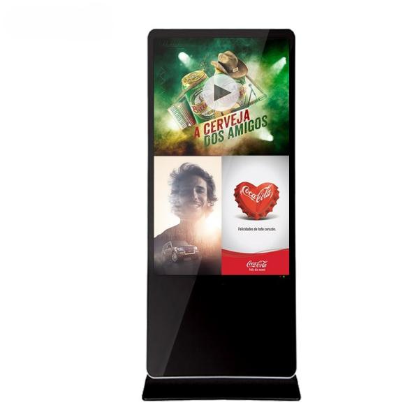 Quality 98inch LCD Professionnel & LED Back Light Floor Standing Digital Display KIOSK for sale
