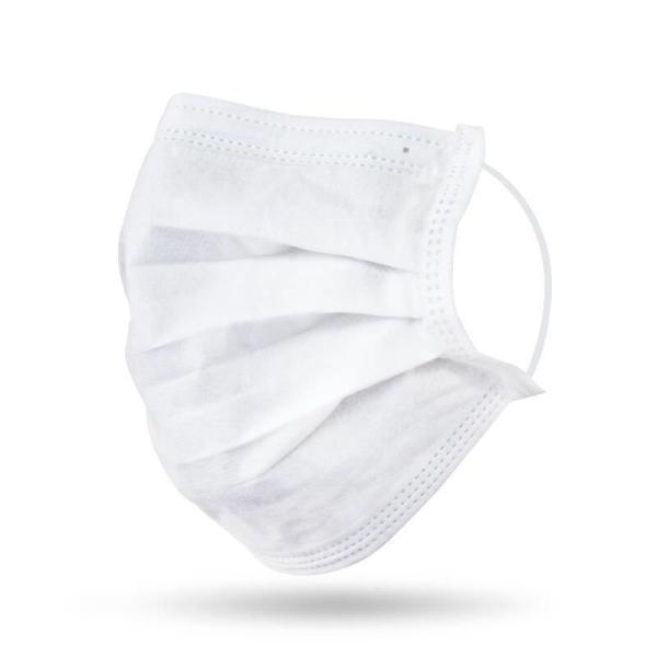 Quality Internal Point Non Medical Disposable Flat 3 Ply Mouth Face Mask for sale