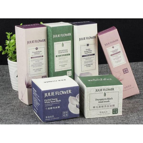 Quality 6C Litho Full Color Printed Boxes Clay Coated C1S C2S Colour Box Printing for sale