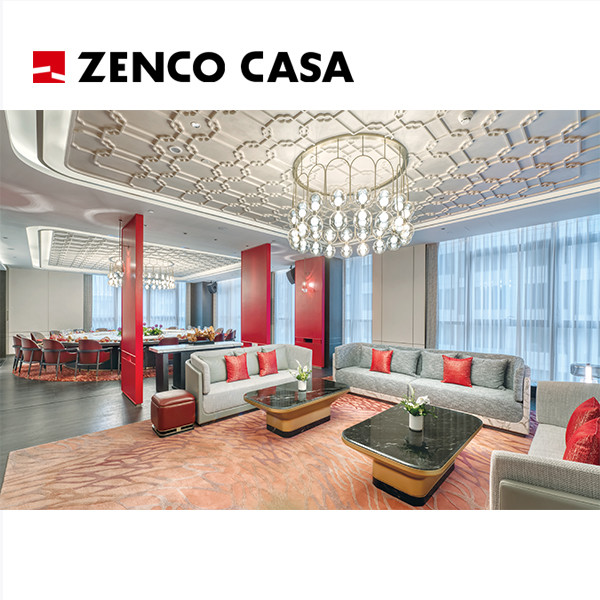 Quality Five-Star Hotel Chinese Restaurant Private Room Furniture Customization Project for sale