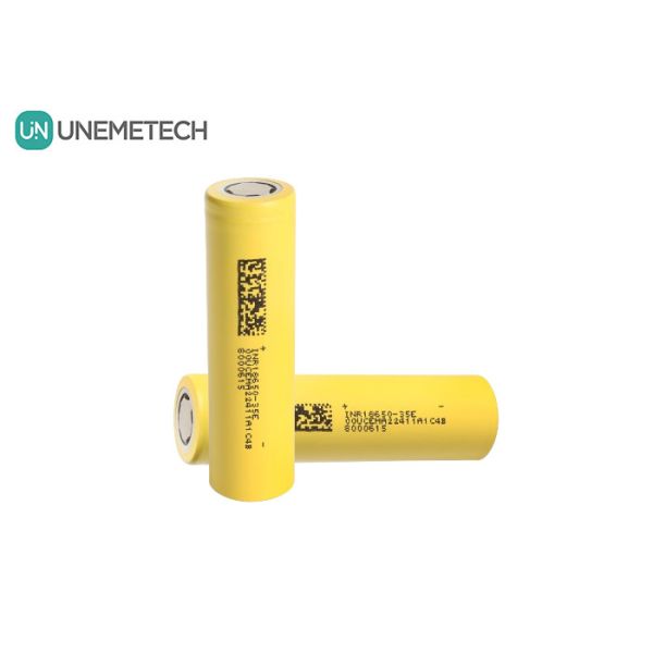Quality INR18650-35E 3500mAh 18650 Battery 10A 3.7V Cylindrical Lithium Ion Cell For Energy Storage System for sale