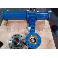 Quality Triple Offset Metal Seated Eccentric Butterfly Valve Pneumatic Operated for sale