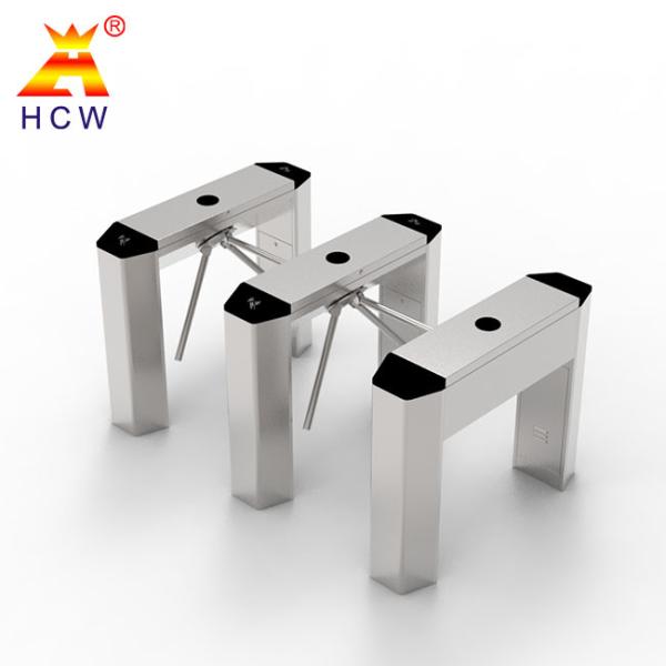 Quality RFID Card Reader Tripod Turnstile Gate 240V ARM Control For Pedestrian for sale