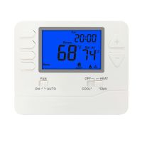 Quality Heagstat 2H/1C Heat Pump Thermostat With Emergency Heat or Conventional HVAC STN721 for sale