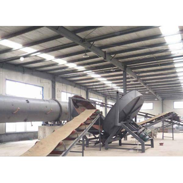Quality Fully Automatic Disc Granulator Machine Organic Fertilizer Granulation Line for sale