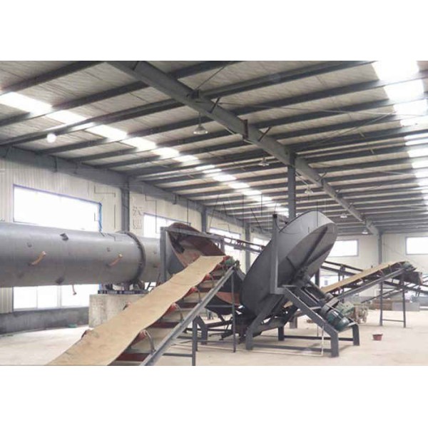 Quality Organic Manure Fertilizer Production Line Disc Granulator For Animal Manure To Fertilizer for sale