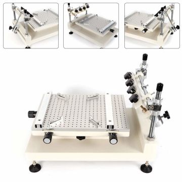 Quality High Precision Stencil Printer 3040 Silk Printer , Work With SMT Pick And Place for sale