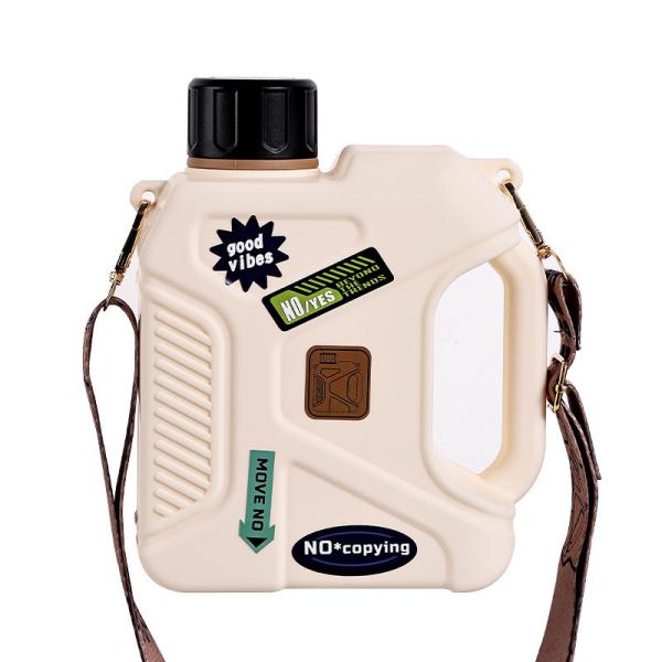 Quality Gym Sports Plastic Water Bottle with Strap Large Capacity 1200ml 1600ml Direct Drinking for sale