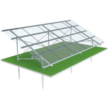 Quality 6005-T5 SUS304 Solar Panel Mounting Brackets Anodized Solar Panel Ground Frame for sale