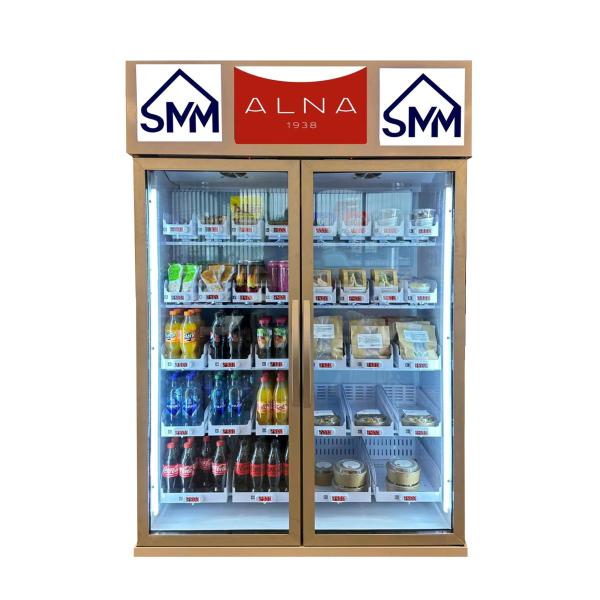 Quality WEIIMI Smart Fridge Healthy Food Vending Machine With Card Reader for sale