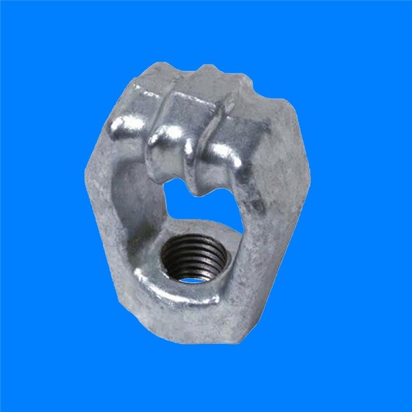 Quality Carbon steel Electric Power Fittings HDG Thimble Eye Nut for sale