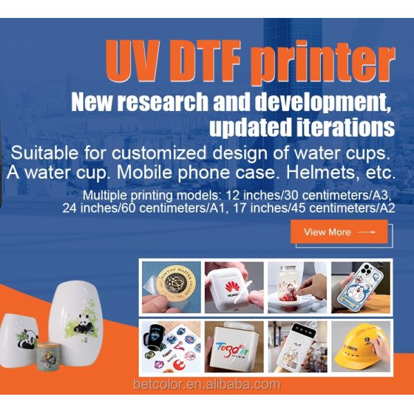 Quality User-Friendly Interface2-head A3 30CM UV DTF Printer XP600/1600-U1/3200-U1 2 for sale
