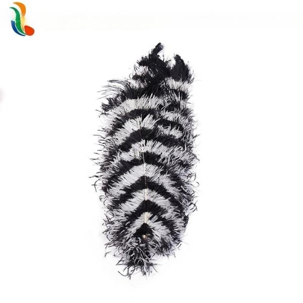 Quality Two Tones Colour Ostrich Feather Plumes 50-55cm Size for Decoration for sale