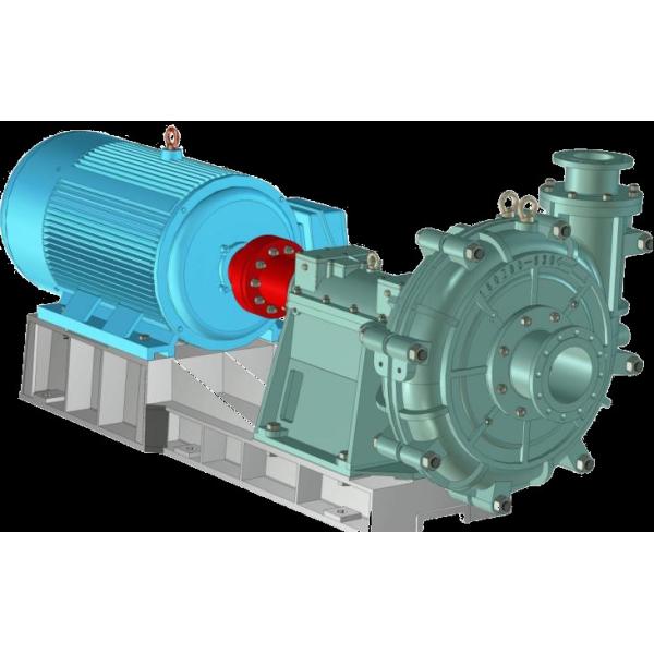 Quality Rustproof Centrifugal Sludge Pump , 55kw Cement Slurry Pump 125ZBD-630 for sale
