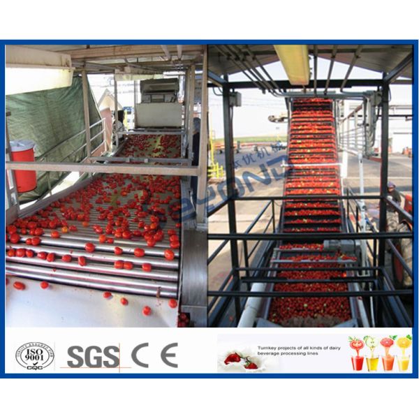 Quality Tomato Paste Industry Tomato Processing Line With Tomato ketchup Making Machine for sale