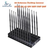Quality Cooling Fans WiFi Signal Jammer 2.4Ghz 5.2Ghz 5.8Ghz 52w For Museums Galleries for sale
