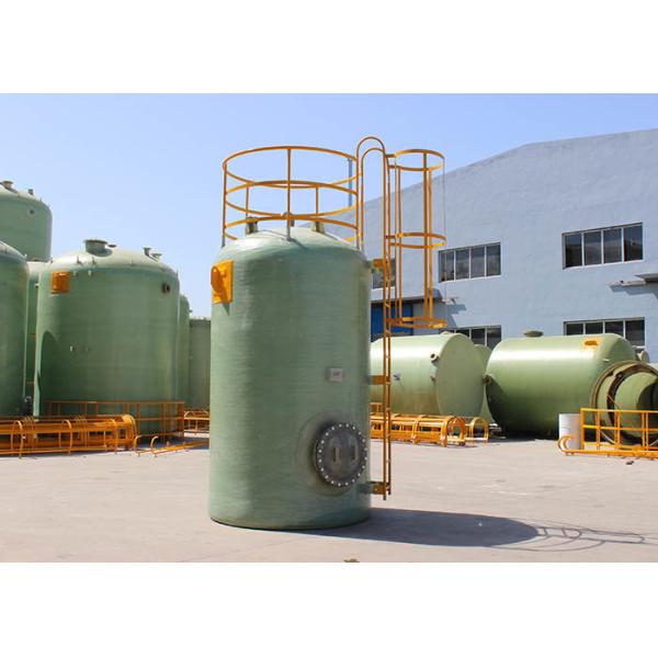 Quality Vertical Harmless Treatment FRP Chemical Storage Tank Easy Installation 4000*7500mm for sale