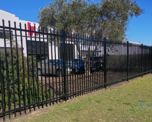 Quality Metal Fence Tubular Pool Fencing 7ft Height Black Steel Fence for sale