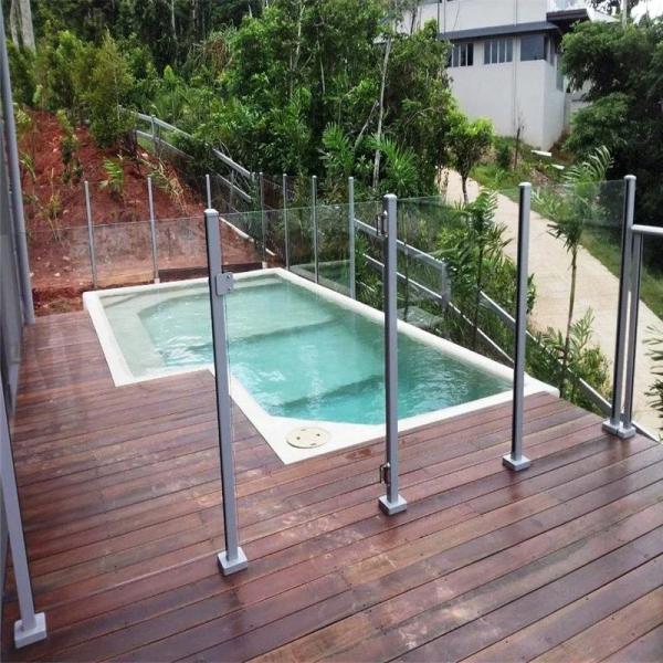 Quality Indoor Balcony Glass Railing Minimalism Style Customization for sale
