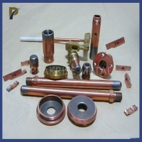 Quality Bright Copper Tungsten Parts Connector CuW Alloy Copper Tungsten Tube Tungsten for sale
