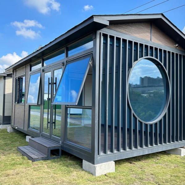 Quality Wind Load 50m/S Prefab Shipping Container House With PVC Sliding Window And 150 for sale