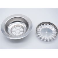 Quality Waterproof Kitchen Sink Drain Catcher , Sink Strainer Plug Stainless Steel for sale
