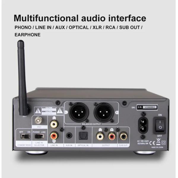 Quality Solid Class D 2 Channel Stereo pre Amplifier China OEM ODM HiFi preAmplifier for sale