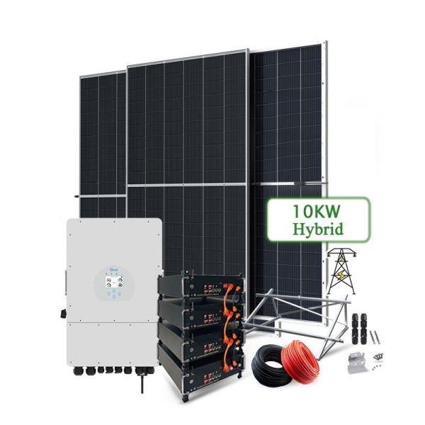 Quality MPPT Controller 10KVA Solar Power System for Home Commercial Solar Energy Storage for sale