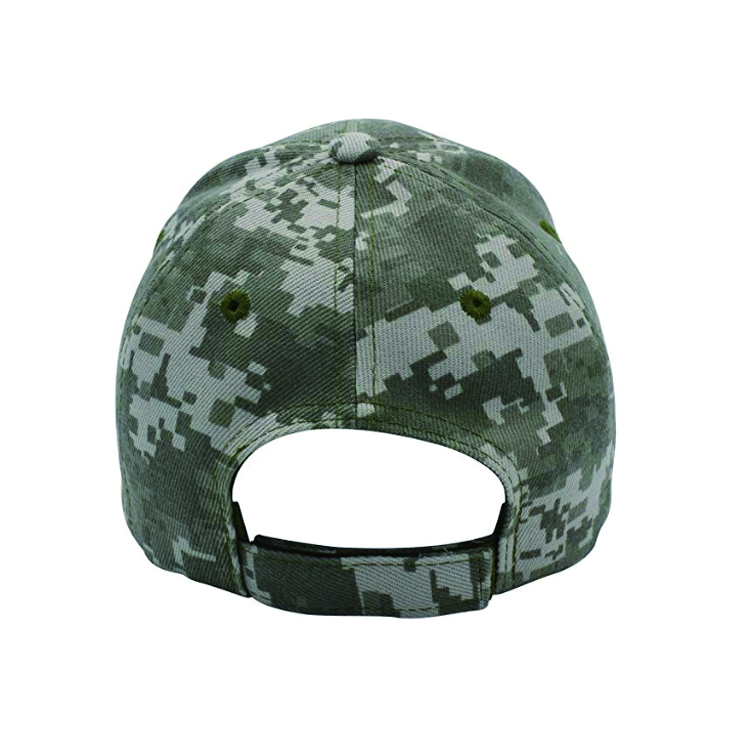Camouflage caps Printed Different Color Custom Logo Dad  caps