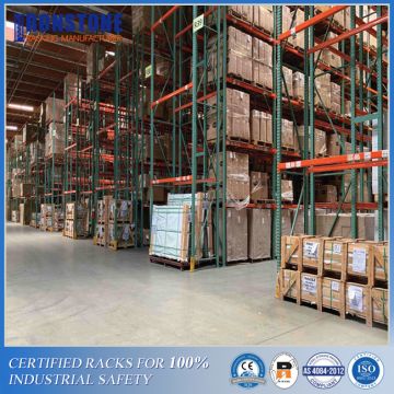 Quality RMI Cetified American Standard Teardrop Storage Racking System for sale