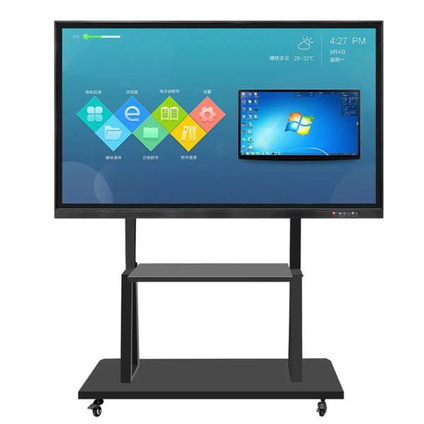 Quality 450cd/M2 Digital Smart Interactive Whiteboard For Video Meeting for sale