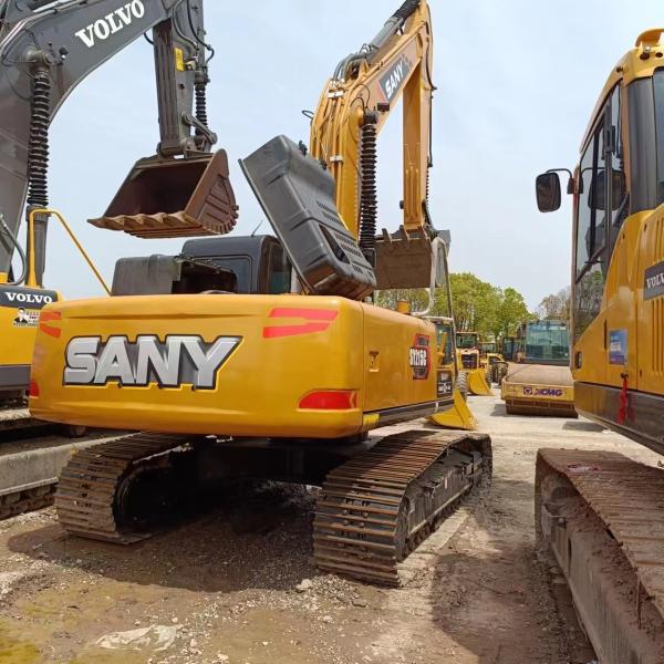 Quality Used Sany SY215C 215C Excavator 21 Ton Crawler Digger with Original Hydraulic for sale