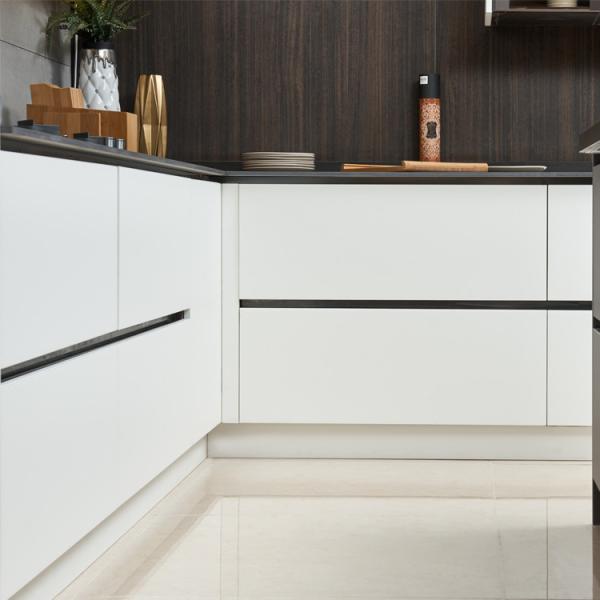 Quality Artificial Stone Modular Modern Lacquer Kitchen Cabinets for sale