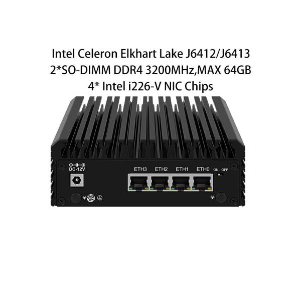 Quality Zynshield Desktop Firewall J6413 Pfsense Ubuntu Linux 4*2.5g Rj45 Ethernet Ports for sale