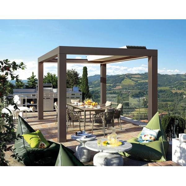 Quality New technology outdoor motorized retractable pergola for sale