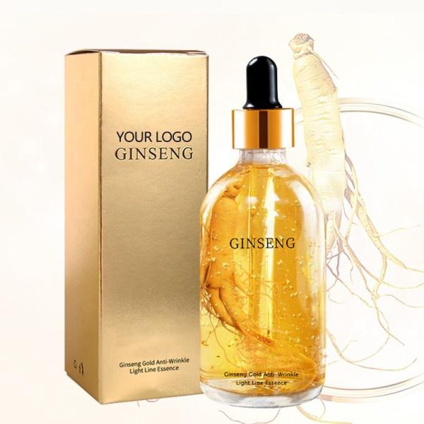 Quality Liquid Gold Face Serum For Wrinkles Ginseng Essence Gold Polypeptide Rejuvenating Serum for sale
