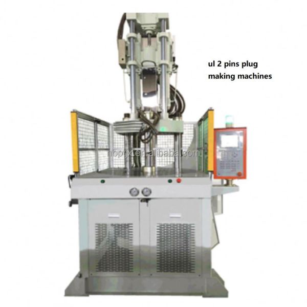Quality VERTICAL Injection Molding Machine UL 2 Vertical Pins Plug Making Machinery for sale