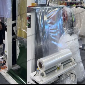 Quality Custom Thickness Dry Cleaners Plastic Clothes Covers 20 X 54 0.75 Mil for sale