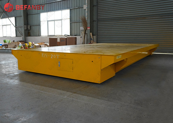 Quality Metal Industry Cast Steel Wheel Battery Transfer Carts On Rail for sale