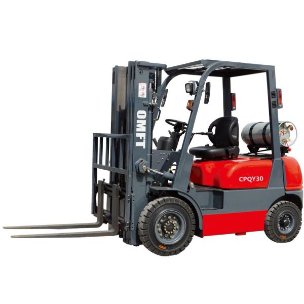 Quality EPA Certified LPG Forklift for American Market Min. Width of Right Angle Channel 2120 for sale