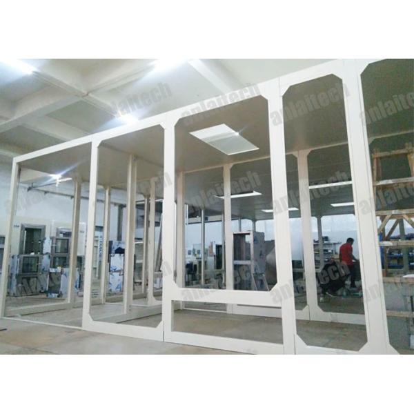 Quality 2500mm Height SUS304 Dust Free Cleanroom Lab , Iso7 2745m3/H Prefabricated Clean for sale